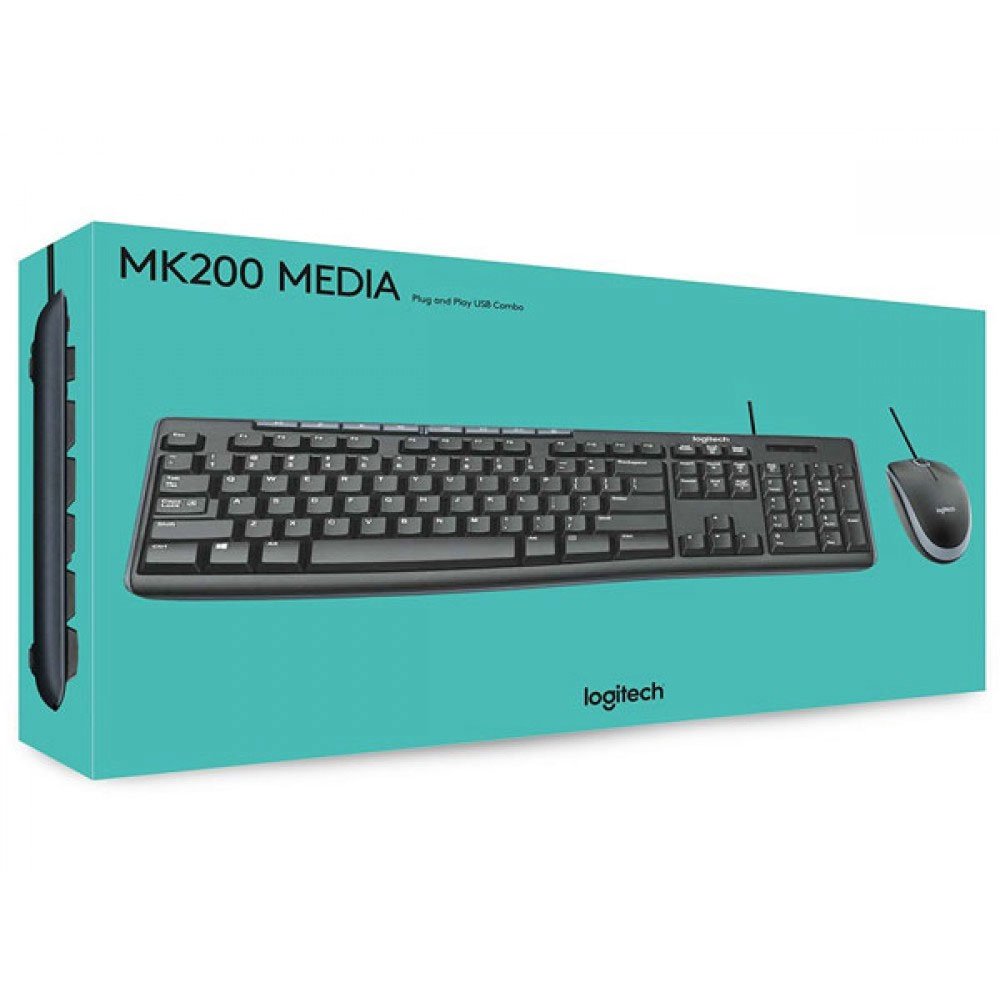 Logitech Mk200 Media Keyboard And Mouse Combo Innovink Solutions