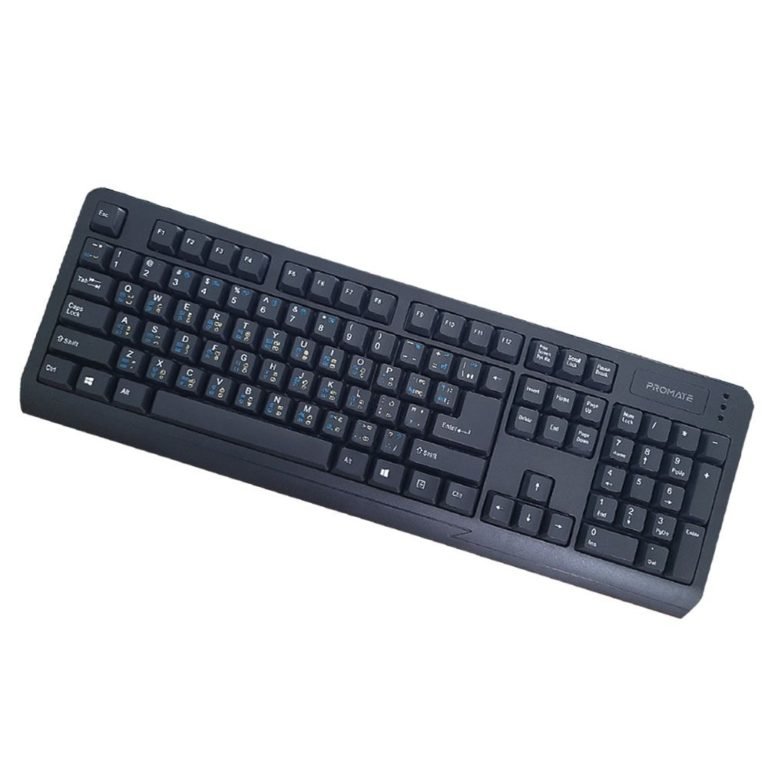 Promate Wired Keyboard Sin/Tam/Eng | Innovink Solutions